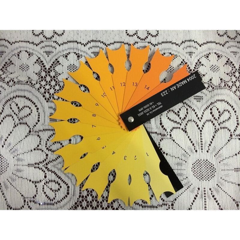 Roche Color Fan / Egg Yolk Color Meter / Egg Yolk Color Fan; ECVV USA ...