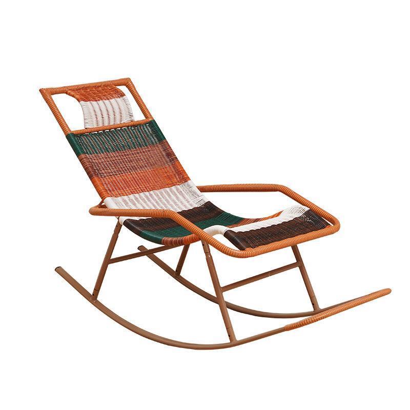 Rocking Chair Rattan Chair Nap Reclining Chair Living Room; ECVV USA ...