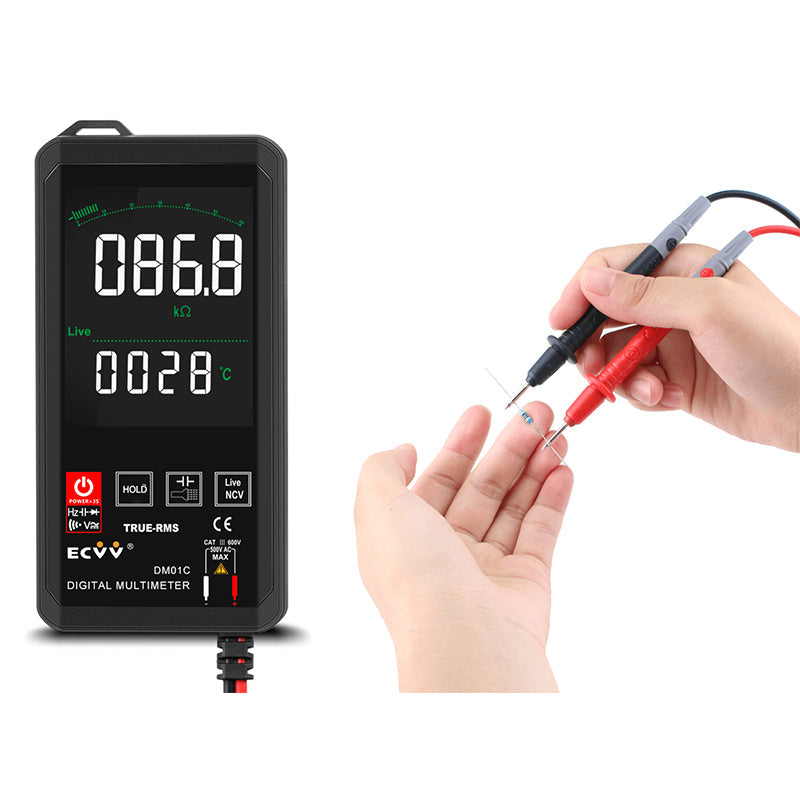 ECVV Touch Digital Multimeter Color Display Auto Recognition; ECVV USA ...