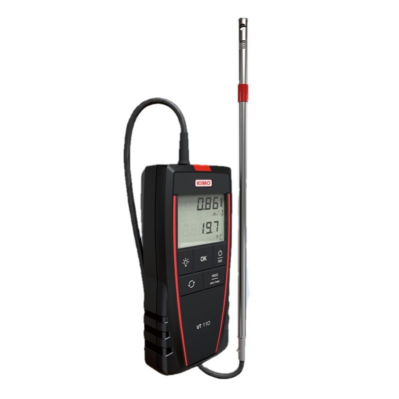Kimo Thermal Anemometer Vt110 Pull Rod Anemometer French Hot; ECVV USA ...
